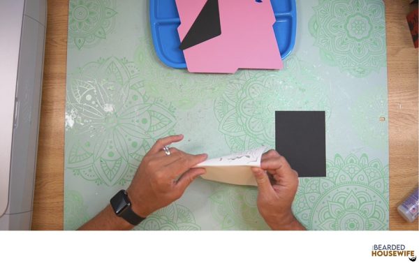 How to Make Halloween House Insert Cards - The Bearded Housewife