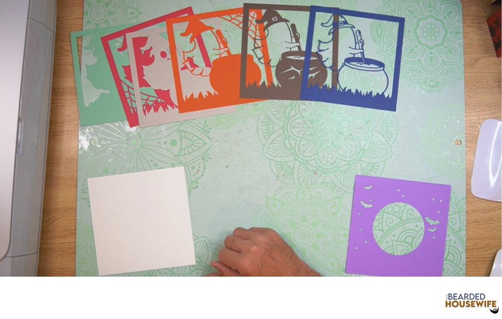 How to Make Ghost Cauldron Shadow Boxes - The Bearded Housewife