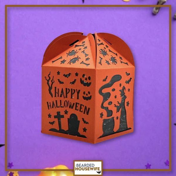 How to Make a Simple Halloween Treat Box - The Bearded Housewife