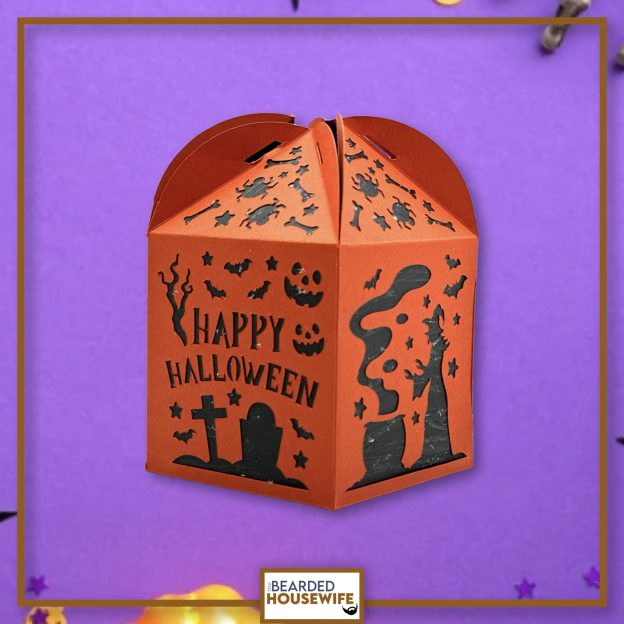 How to Make a Simple Halloween Treat Box - The Bearded Housewife