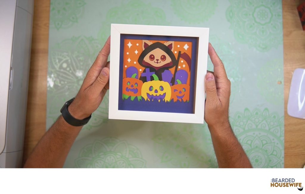 How to Make Grim Kitty Shadow Boxes - The Bearded Housewife