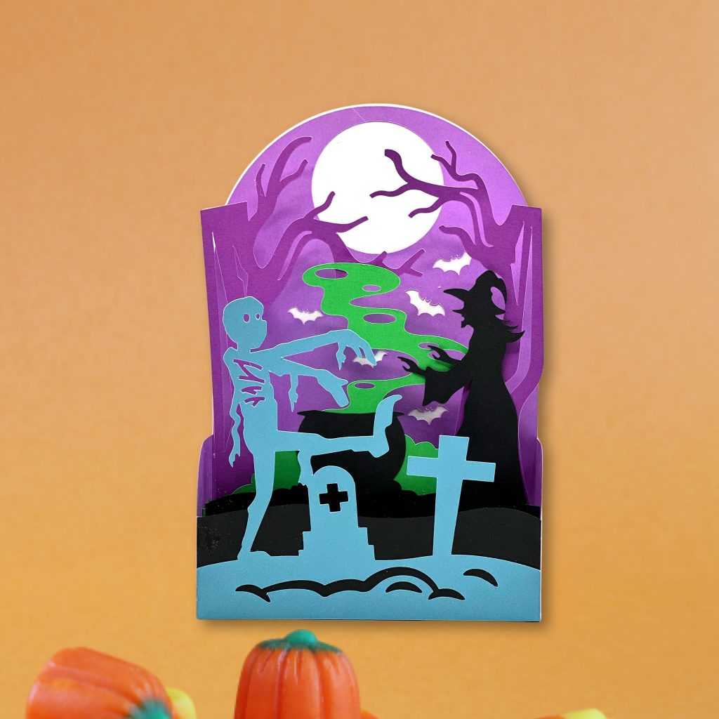 How to Make Fun Witch's Brew Box Cards - The Bearded Housewife