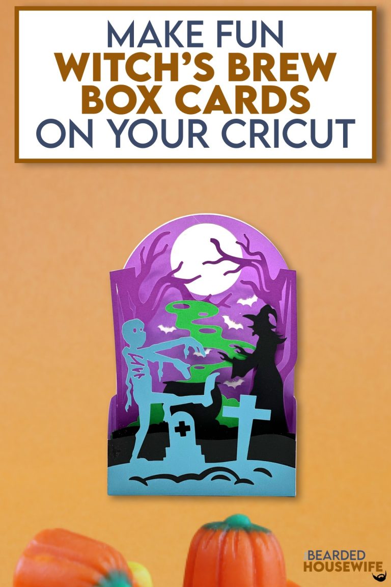 How to Make Fun Witch's Brew Box Cards - The Bearded Housewife