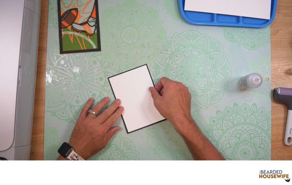 How to Make Fun Football Layered Cards - The Bearded Housewife