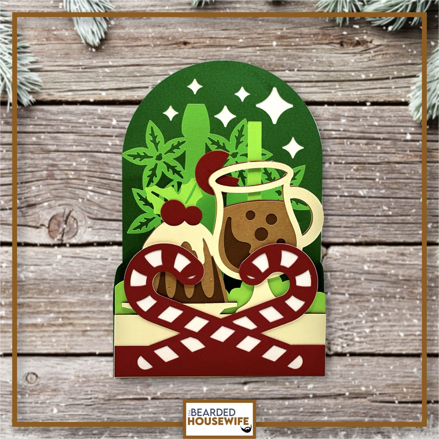 How to Make Cute Holiday Sweets Box Cards - The Bearded Housewife