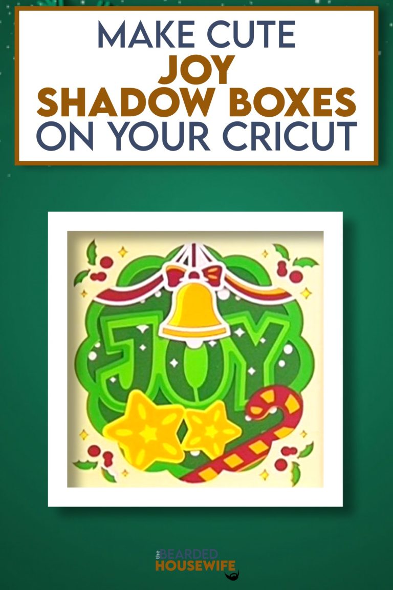 How to Make Cute Joy Shadow Boxes - The Bearded Housewife