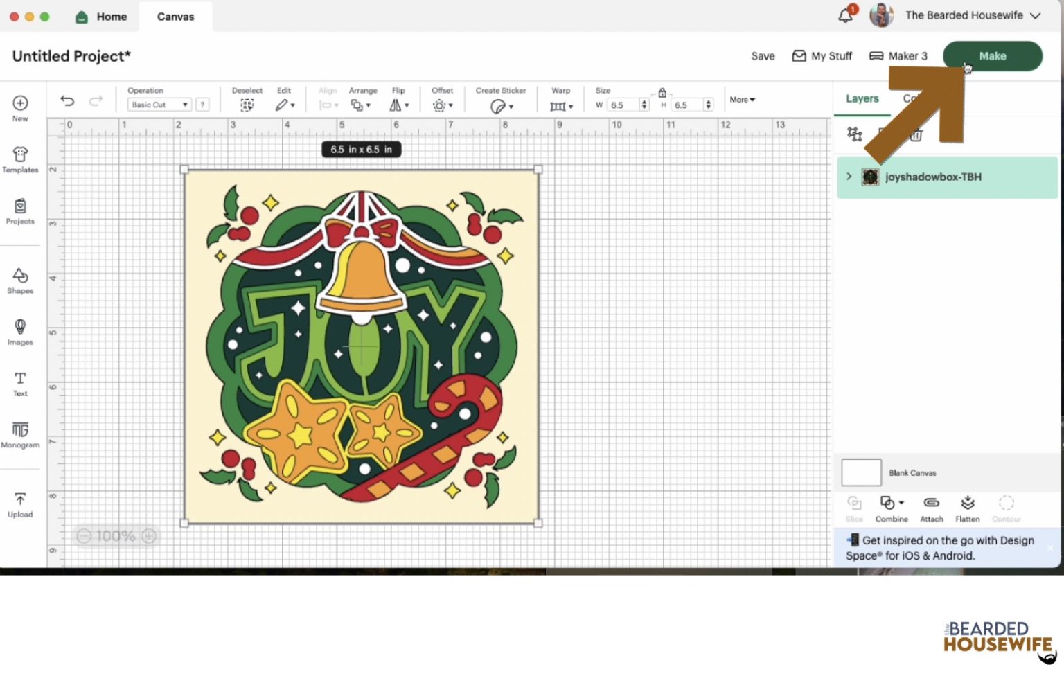 How to Make Cute Joy Shadow Boxes - The Bearded Housewife