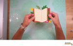 How to Make Fun Open Book Layered Paper Crafts - The Bearded Housewife