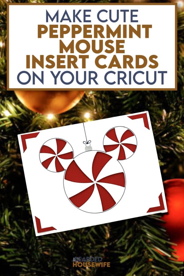 How to Make Fun Peppermint Mouse Insert Cards - The Bearded Housewife