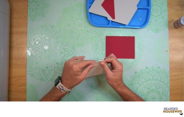 How to Make Fun Peppermint Mouse Insert Cards - The Bearded Housewife