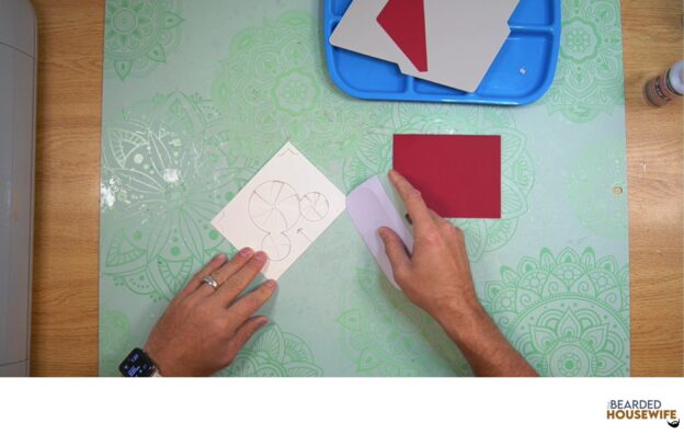 How to Make Fun Peppermint Mouse Insert Cards - The Bearded Housewife