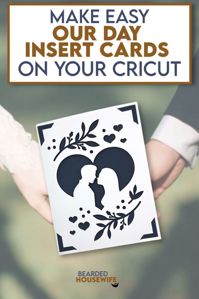 How to Make Easy Our Day Insert Cards - The Bearded Housewife