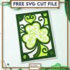 How to Make Fun Luck and Clover Layered Cards - The Bearded Housewife