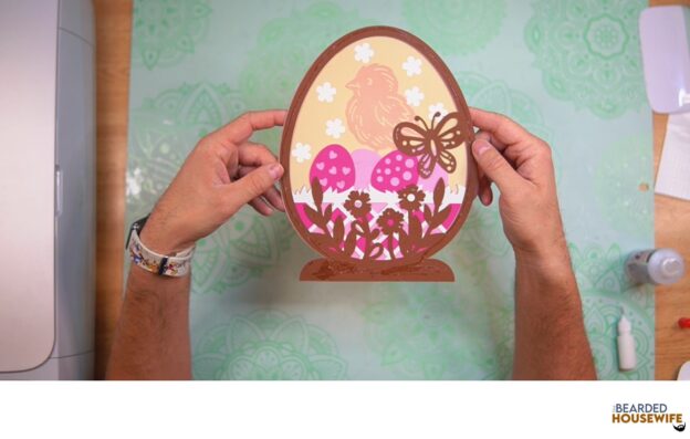 How to Make Fun Chicks and Eggs Layered Paper Crafts - The Bearded ...