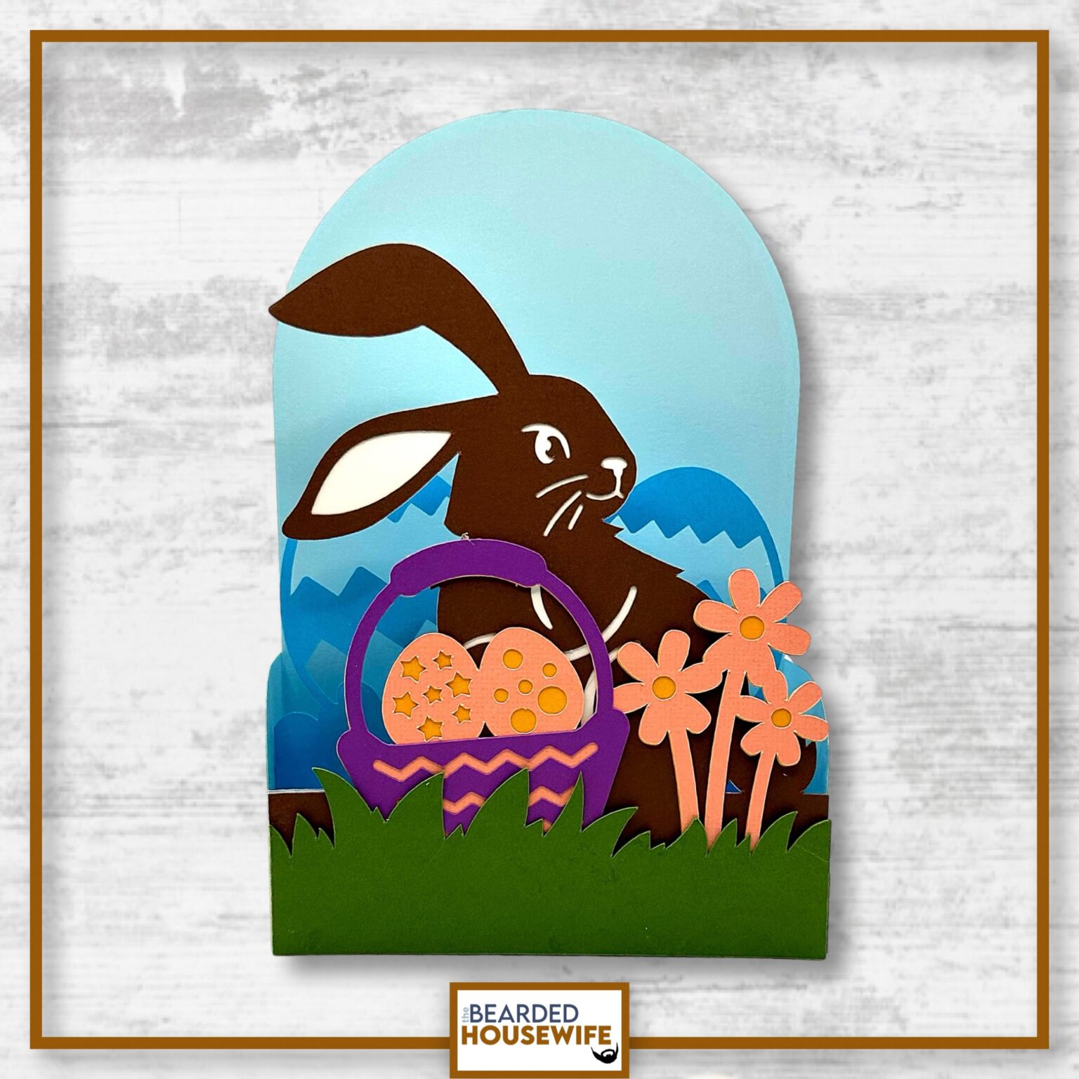 How to Make Cute Happy Easter Box Cards - The Bearded Housewife