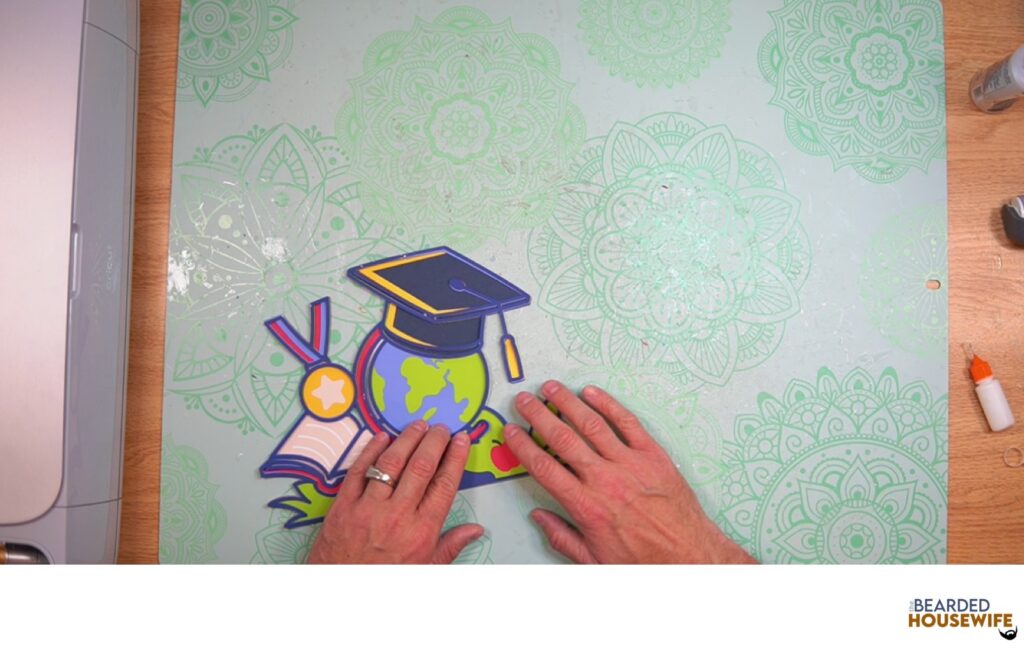 How to Make Clever Graduation Layered Paper Crafts - The Bearded Housewife