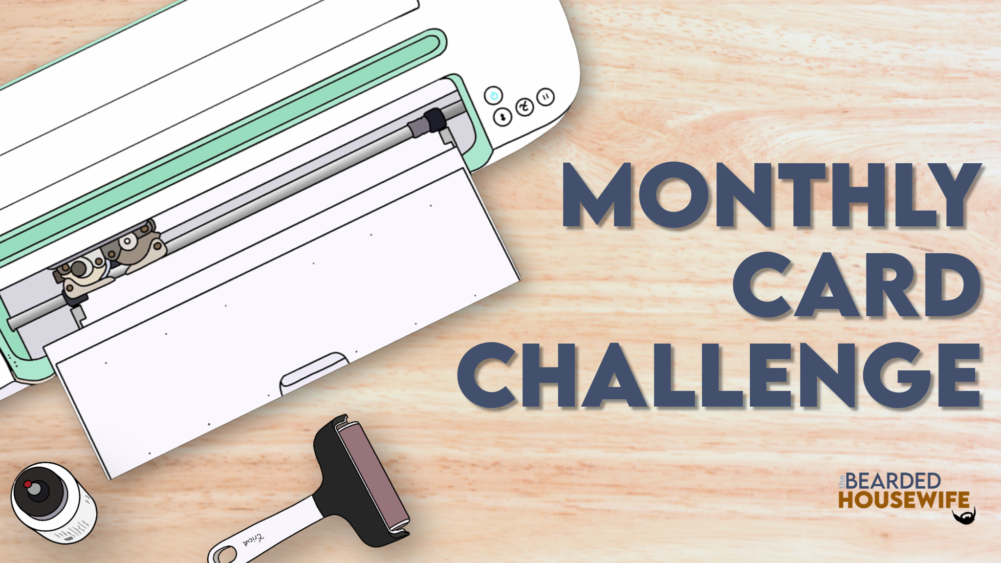 January 2026 Cardmaking Livestream - The Bearded Housewife