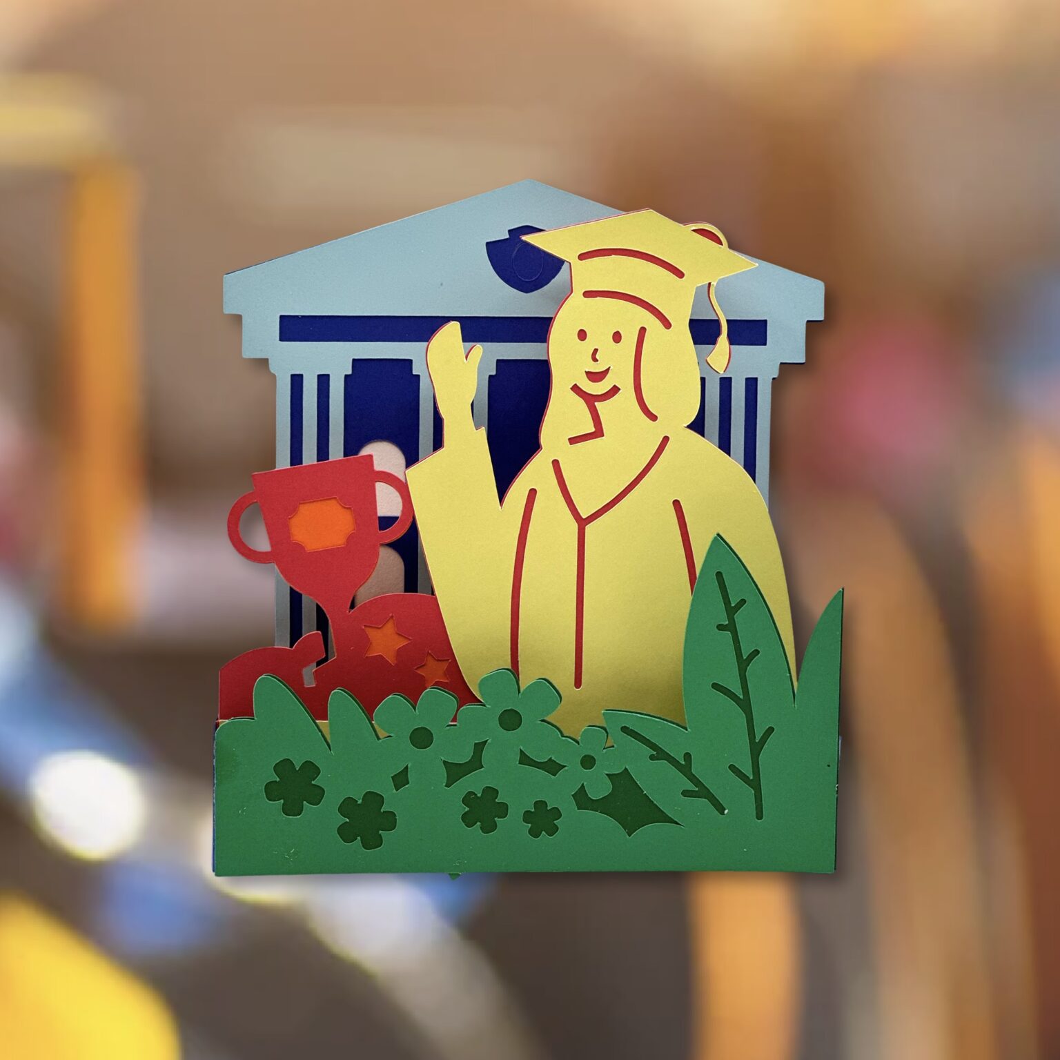 How to Make Fun Graduation Box Cards - The Bearded Housewife