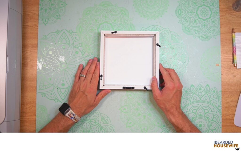 How to Make Serene Island Life Shadow Boxes - The Bearded Housewife