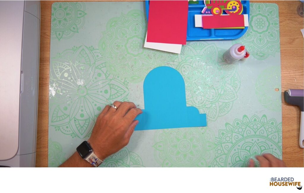 How to Make Cute Holiday Train Box Cards - The Bearded Housewife