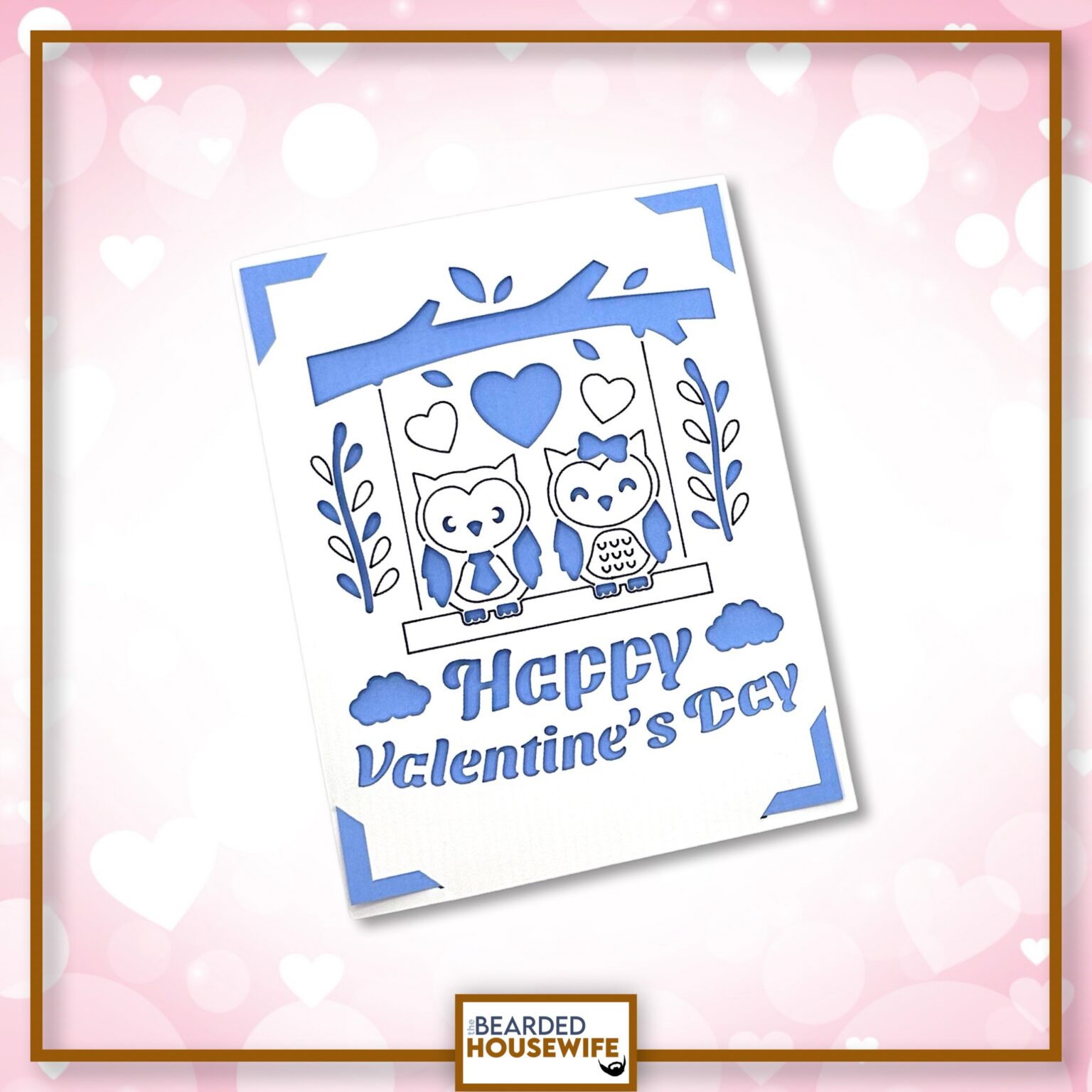 How to Make Cute Owl Love Insert Cards - The Bearded Housewife
